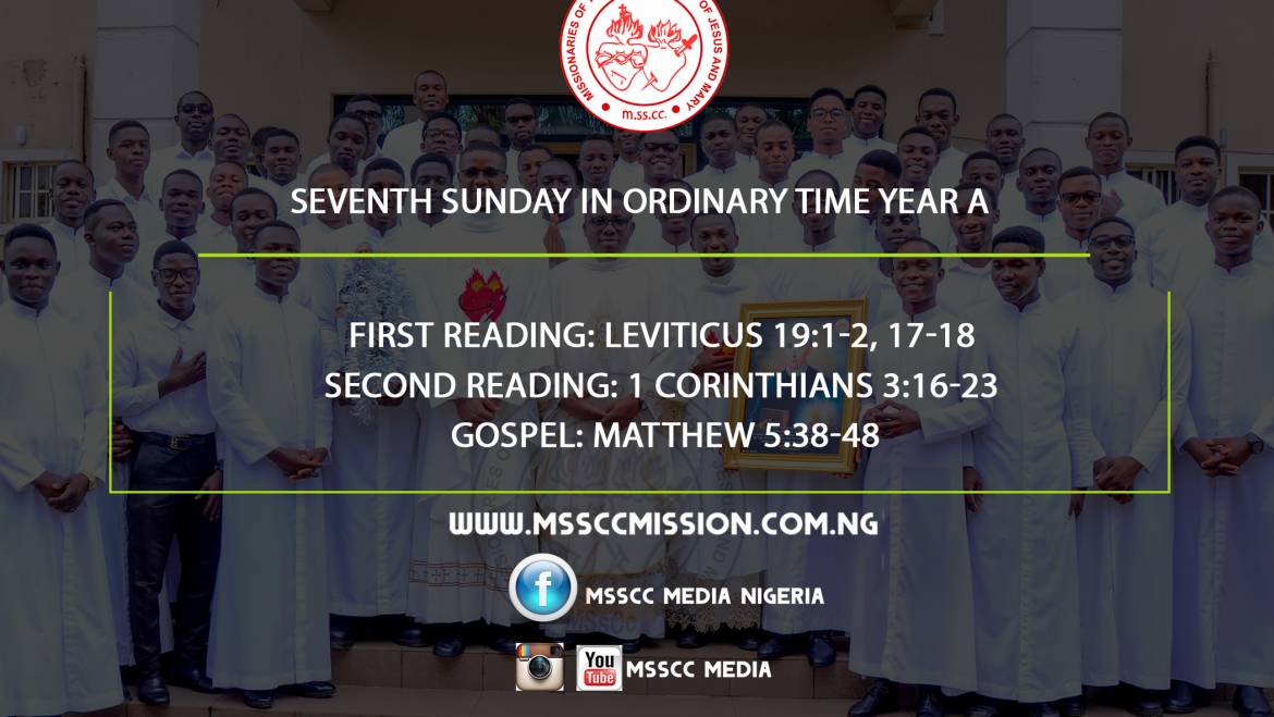 Seventh Sunday in Ordinary Time Year A – Missionaries of the Sacred ...